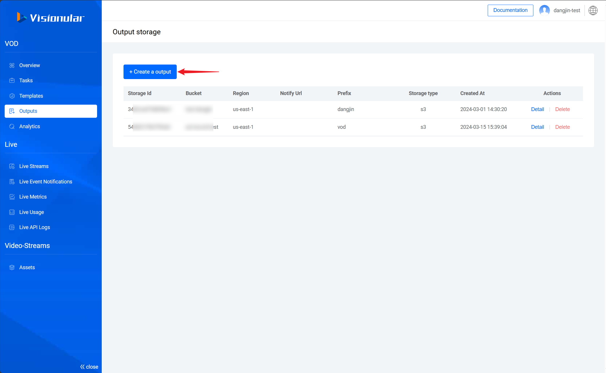 Add Storage - Visionular